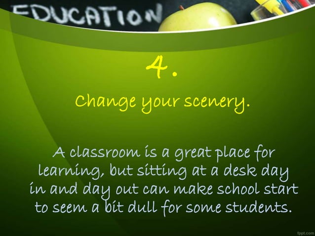 20 Quick Ways To Stimulate Student Interest in Class | PPTX