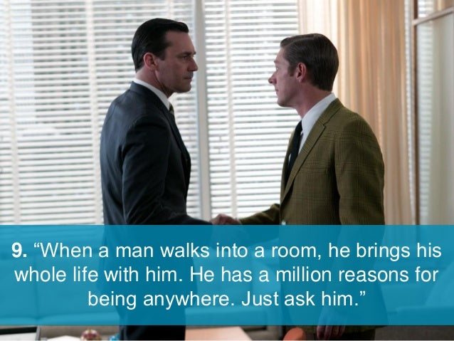 Donald Draper Marketing Quotes