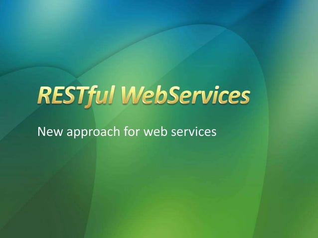 RESTful WebServices | PPTX | Internet | Computing