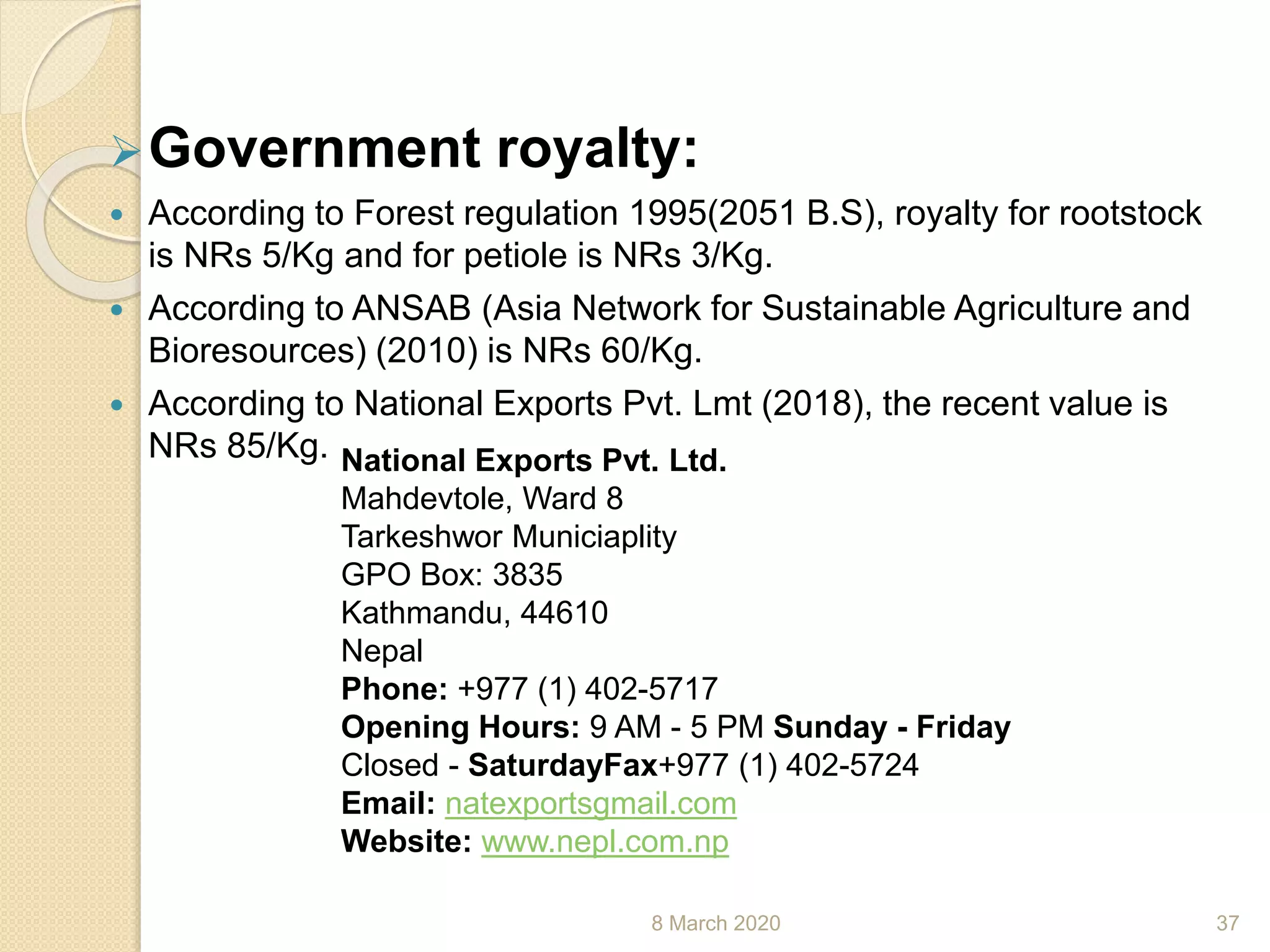 20 rheum australe (padamchal) | PPTX