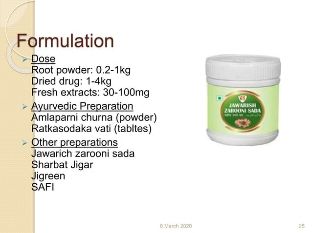 20 rheum australe (padamchal) | PPTX