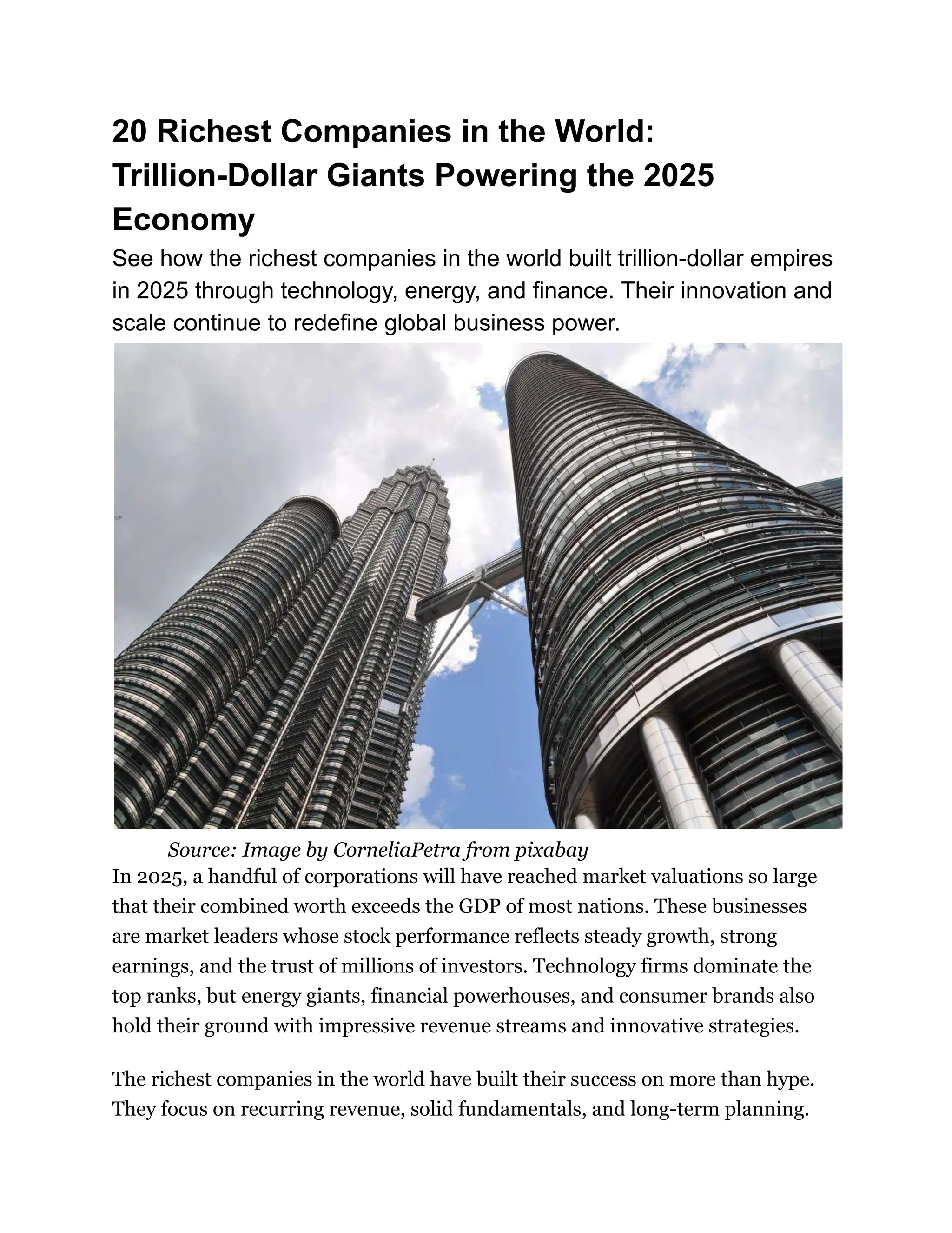 20 Richest Companies in the World_ Trillion-Dollar Giants Powering the 2025 Economy.pdf