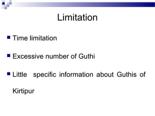 Guthi system | PPT