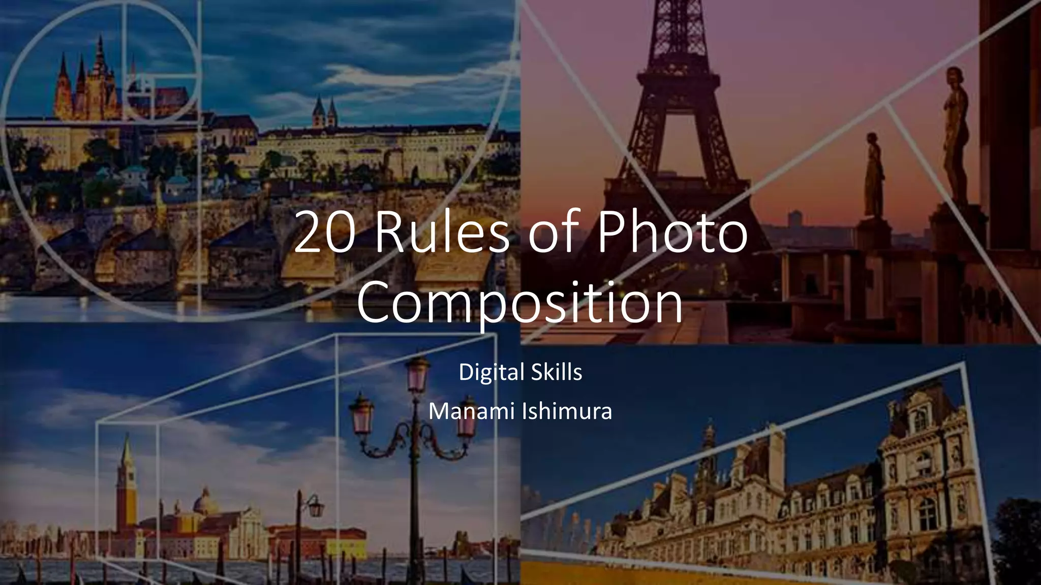 20 rules of photo composition | PPTX