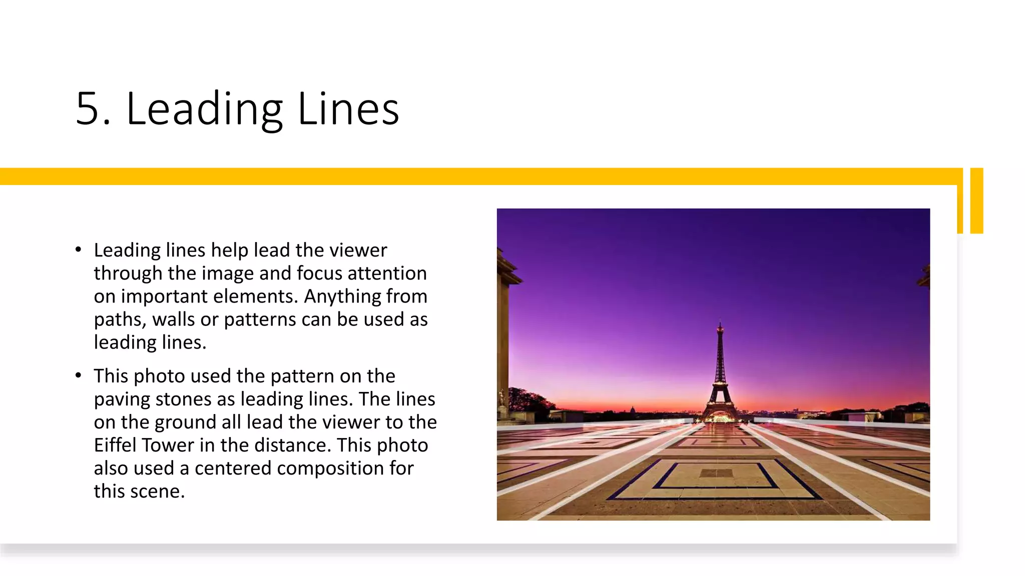 20 rules of photo composition | PPTX