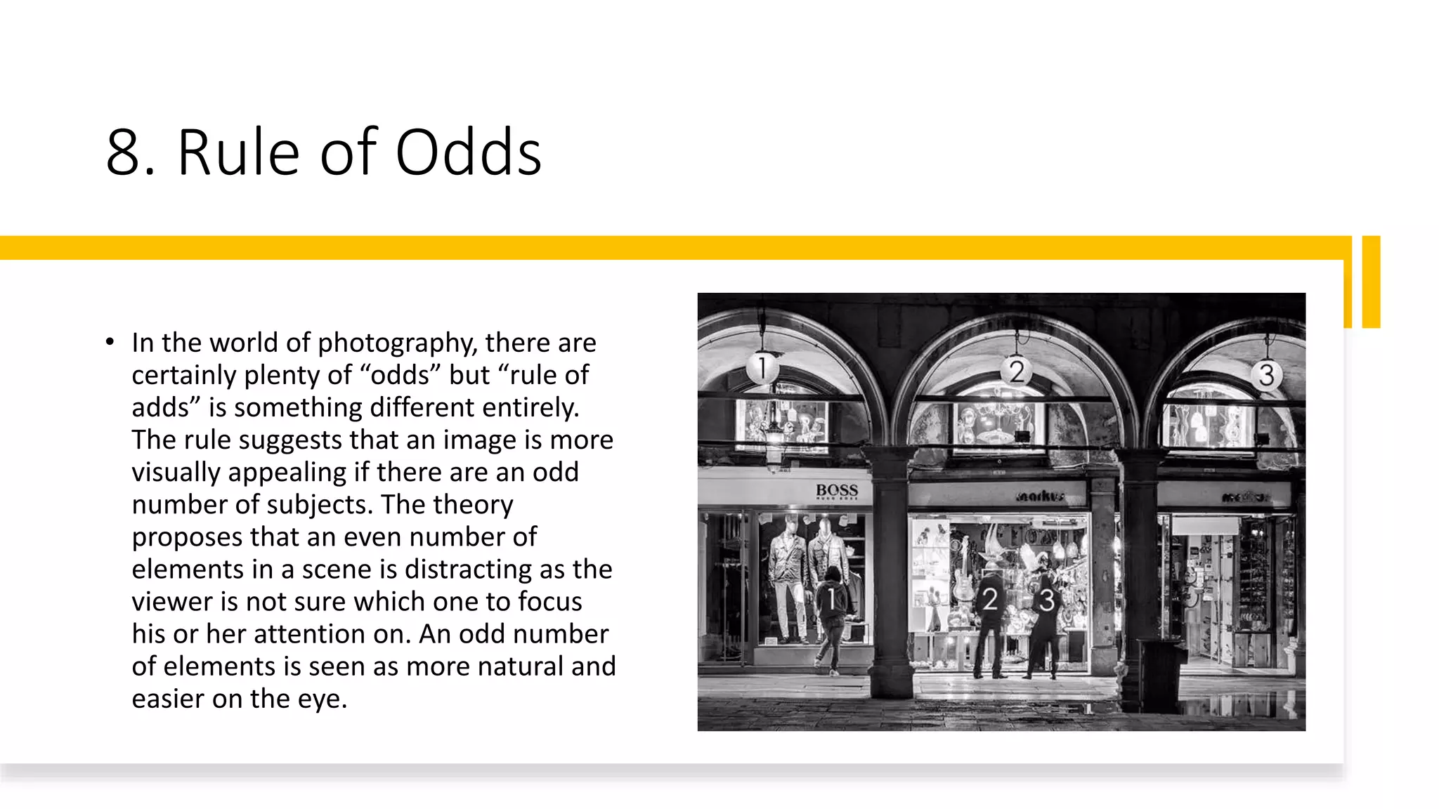 20 rules of photo composition | PPTX