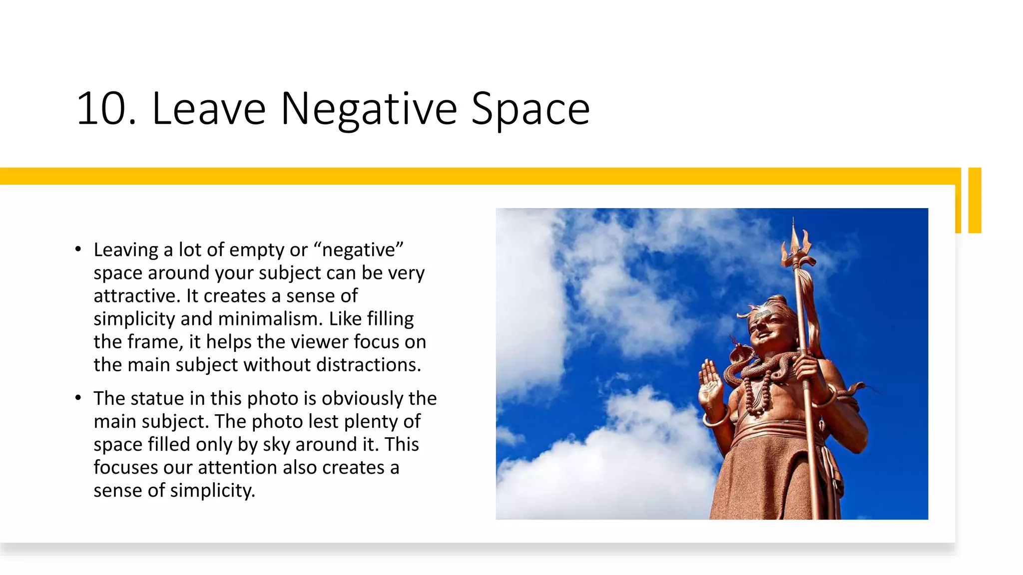 20 rules of photo composition | PPTX