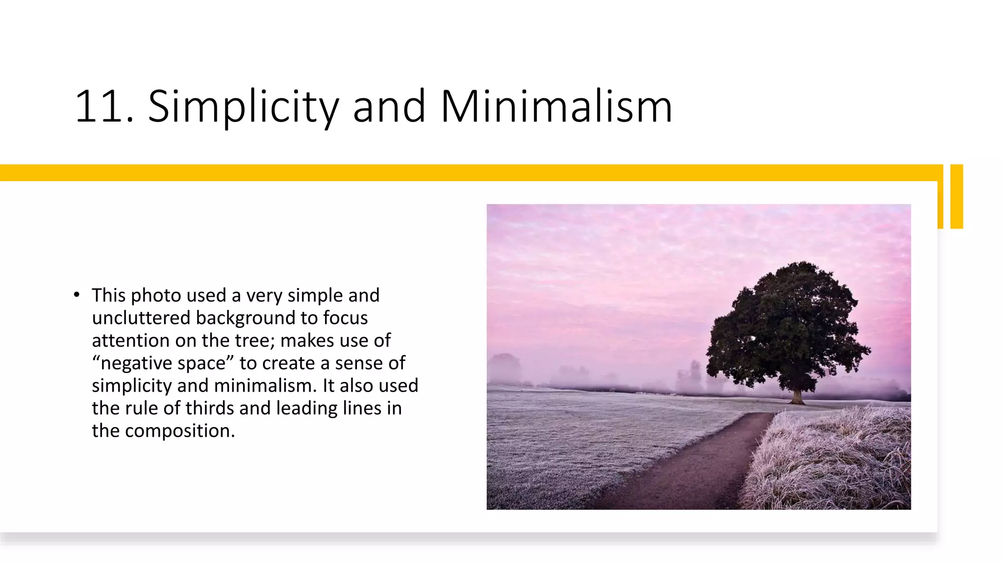 20 rules of photo composition | PPTX