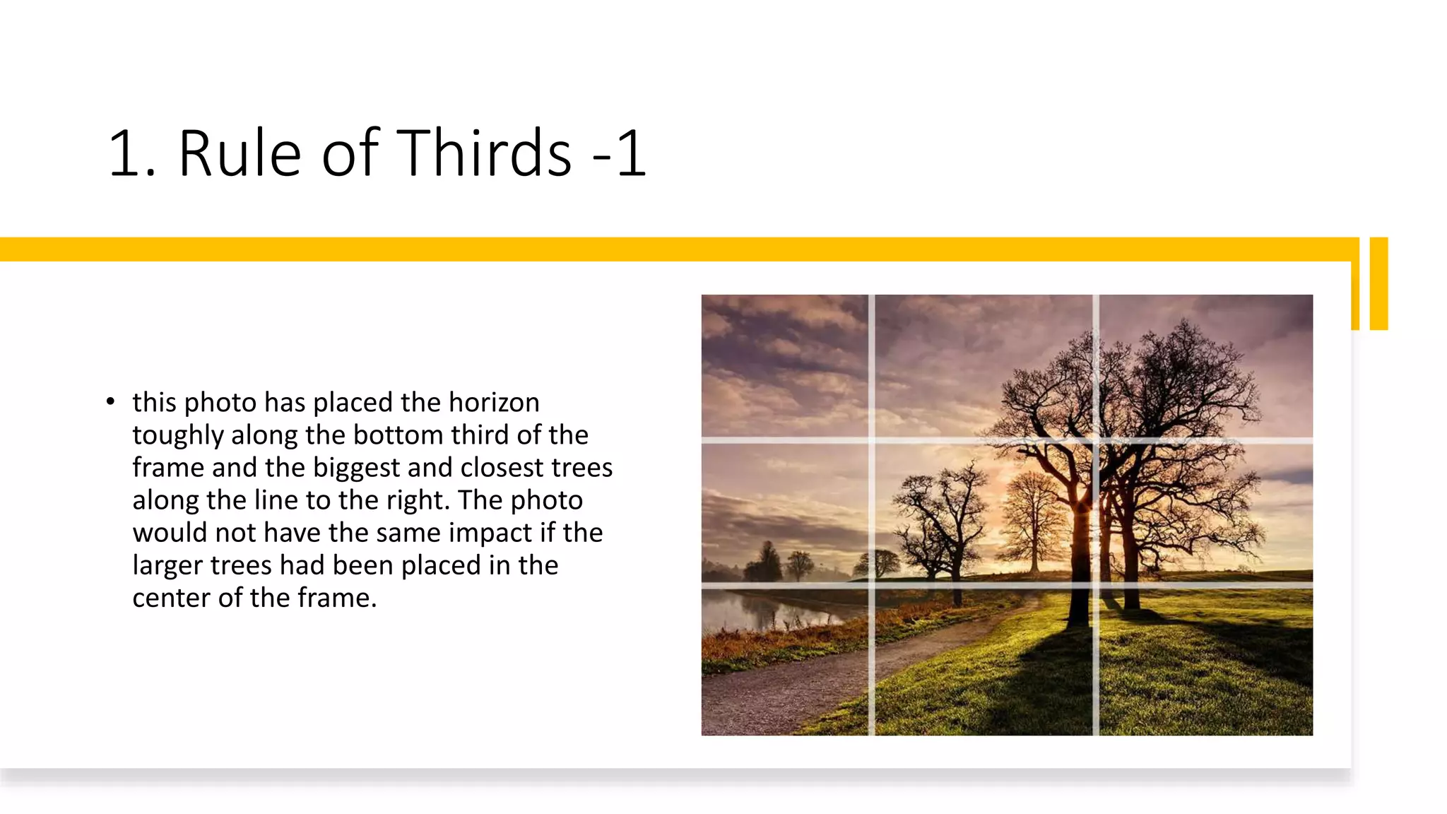 20 rules of photo composition | PPTX