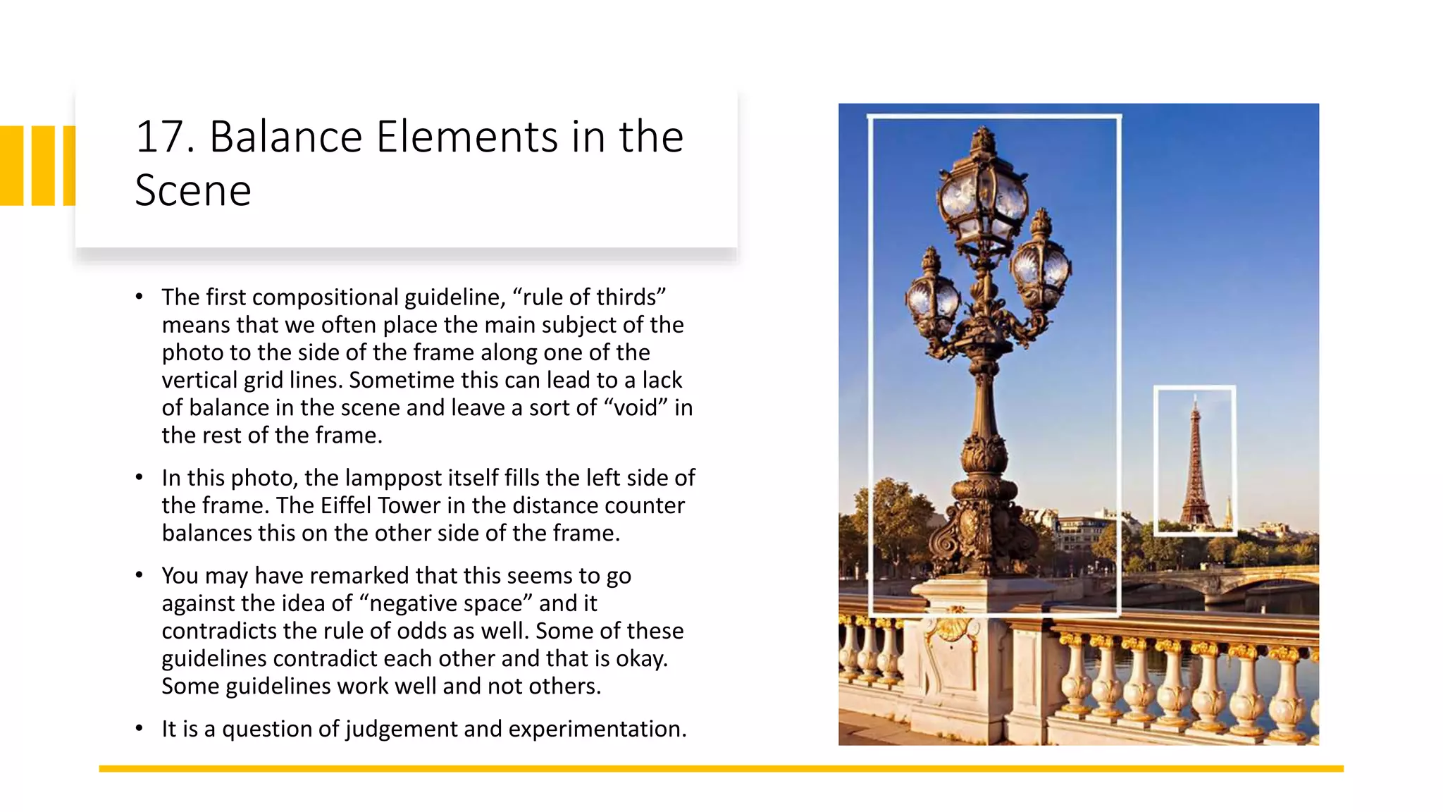 20 rules of photo composition | PPTX