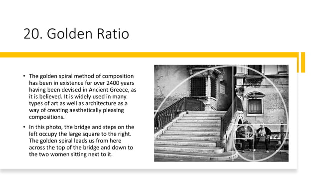 20 rules of photo composition | PPTX | Photography | Arts and Crafts