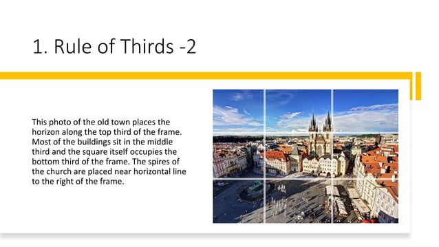20 rules of photo composition | PPTX | Photography | Arts and Crafts