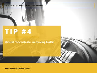 20 Safety Tips for School Bus Drivers | PDF