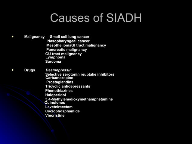 SIADH | PPT