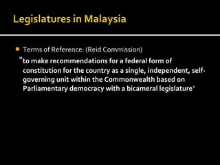 Parliament and the Constitution | PPT | Civic affairs | Politics