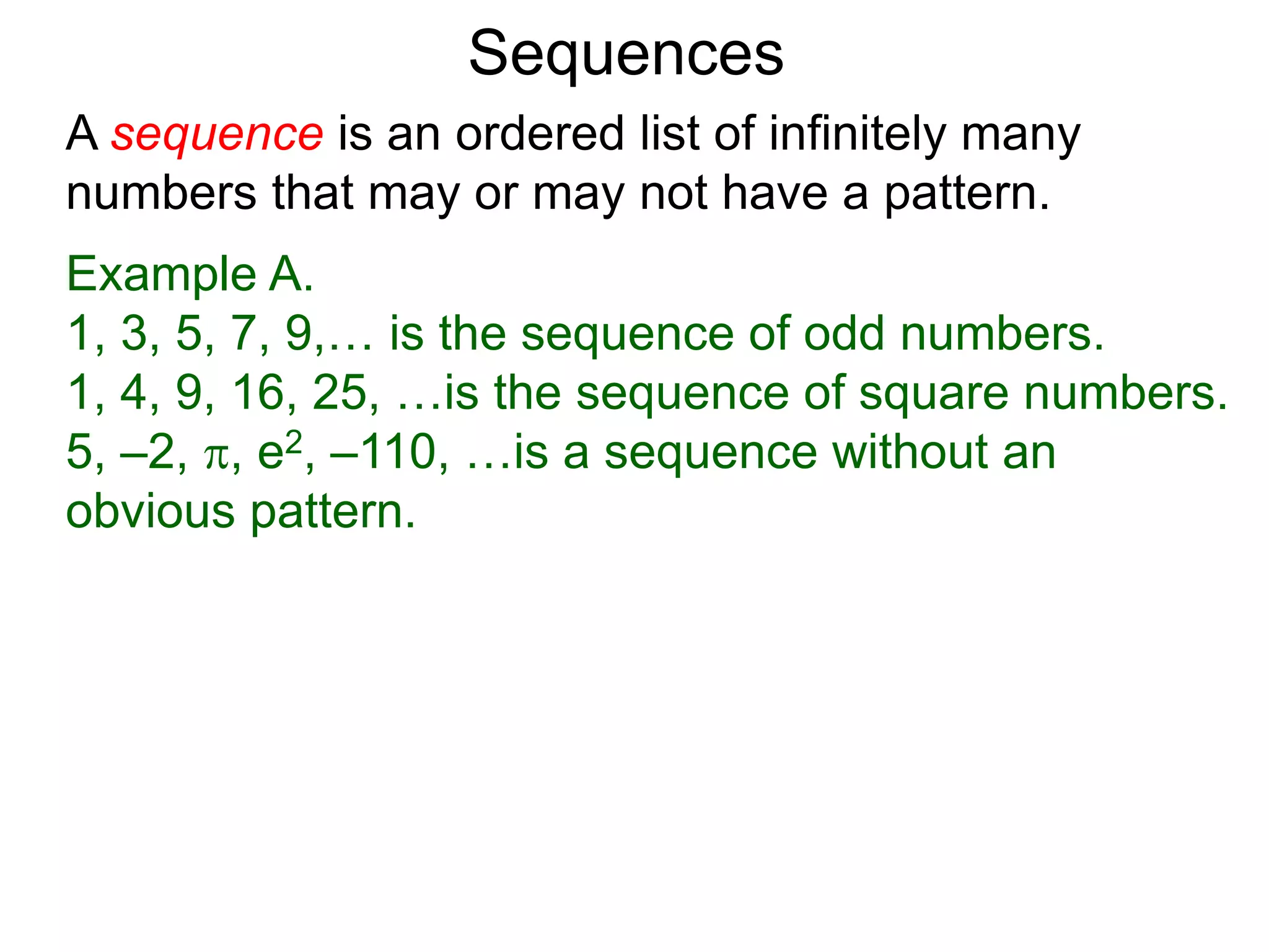 20 sequences x | PPTX