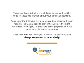 20+smart interview questions | PPTX | Job Search | Careers