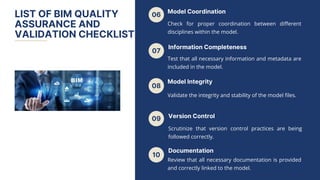 20 Steps Checklist for BIM Quality Assurance and Validation.pdf