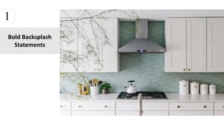 20 Stunning Kitchen Wall Design Ideas to Elevate Your Culinary Space.pptx