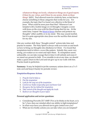 20 temptation study | PDF