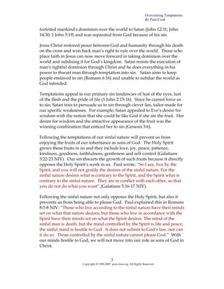 20 temptation study | PDF