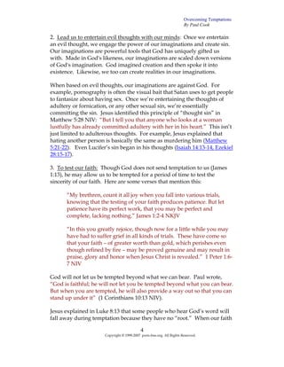 20 temptation study | PDF