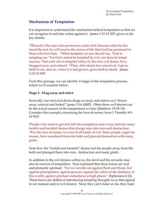 20 temptation study | PDF