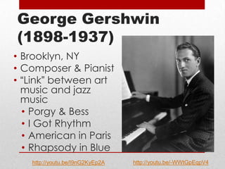 20th century Music Unit | PPT