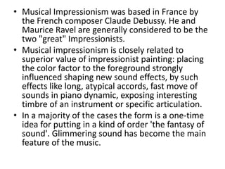 20th century.pptx | Classical Music | Music