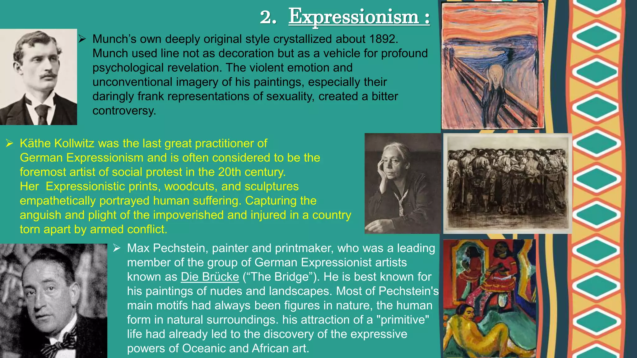 20th Century - Major Artistic & Literary Movements.pptx