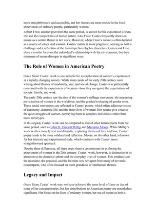 20th Century American poet Grace Stone Coates.docx