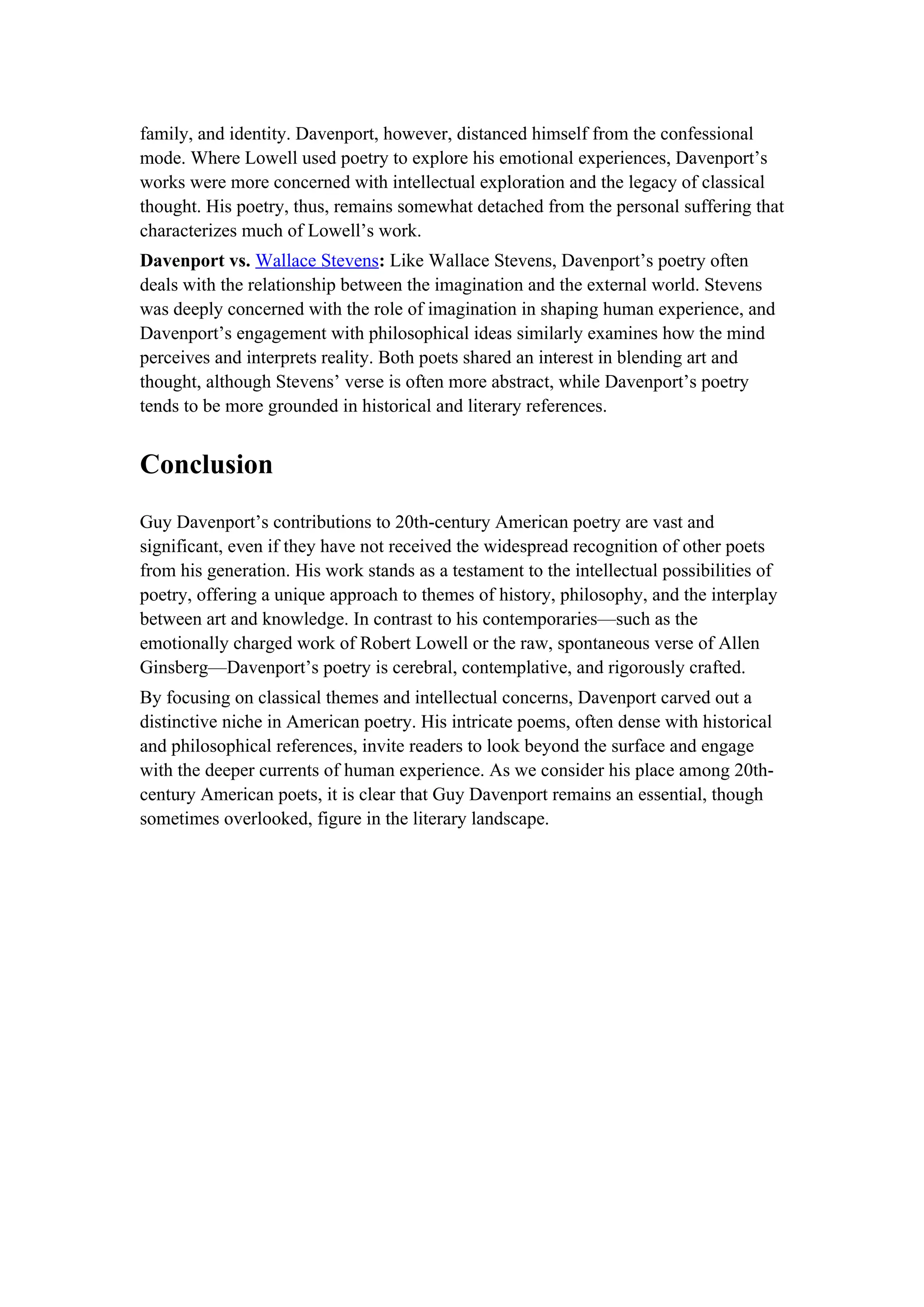 20th Century American poet Guy Davenport.docx