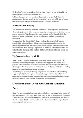 20th Century American poet James Dickey.docx