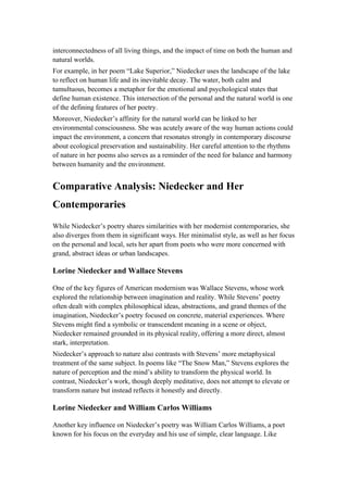 20th Century American poet Lorine Niedecker.docx