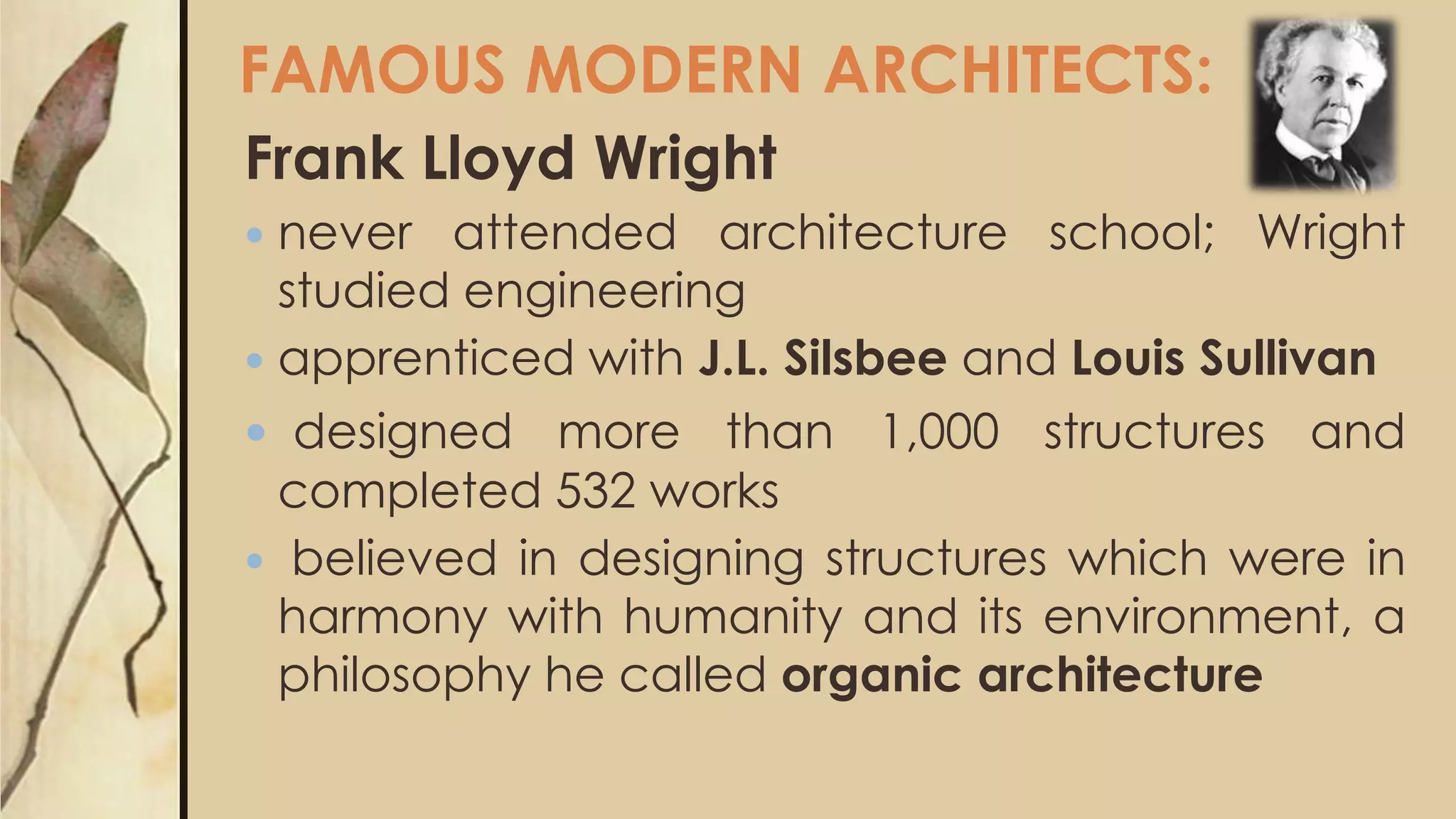 20th Century Architecture | PPTX