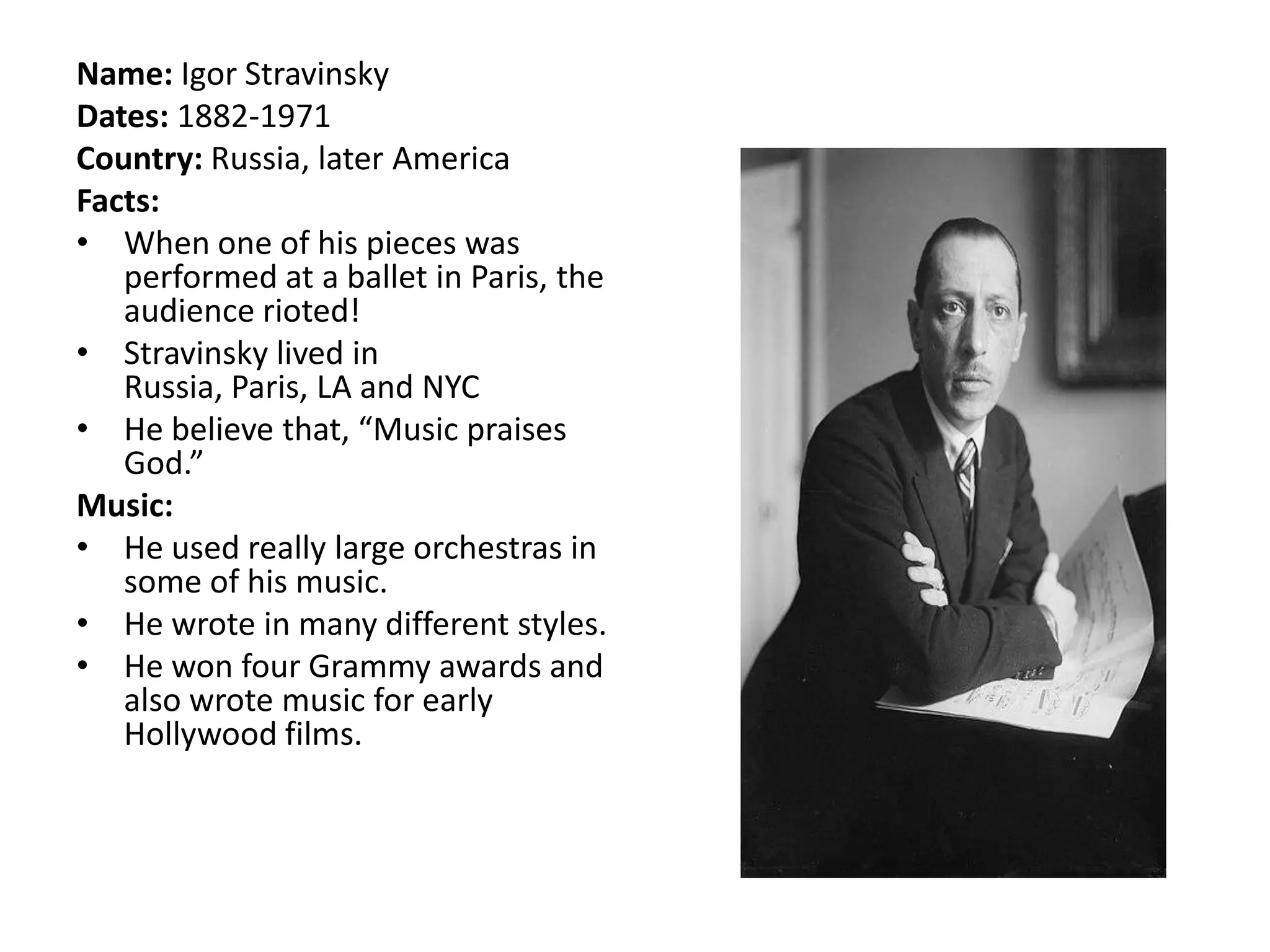 20th century classical music | PPT