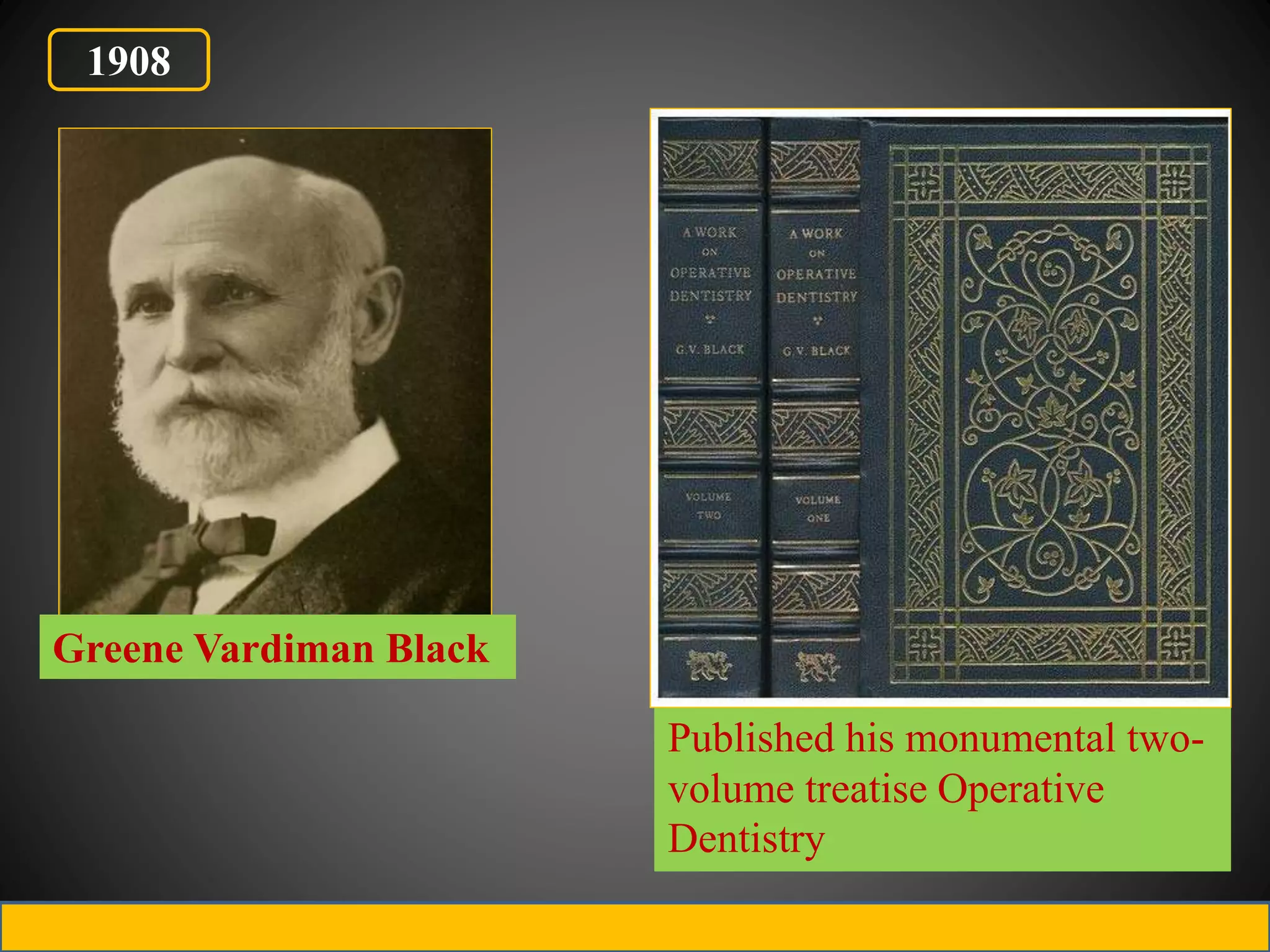 History of dentistry: 20th century | PPTX