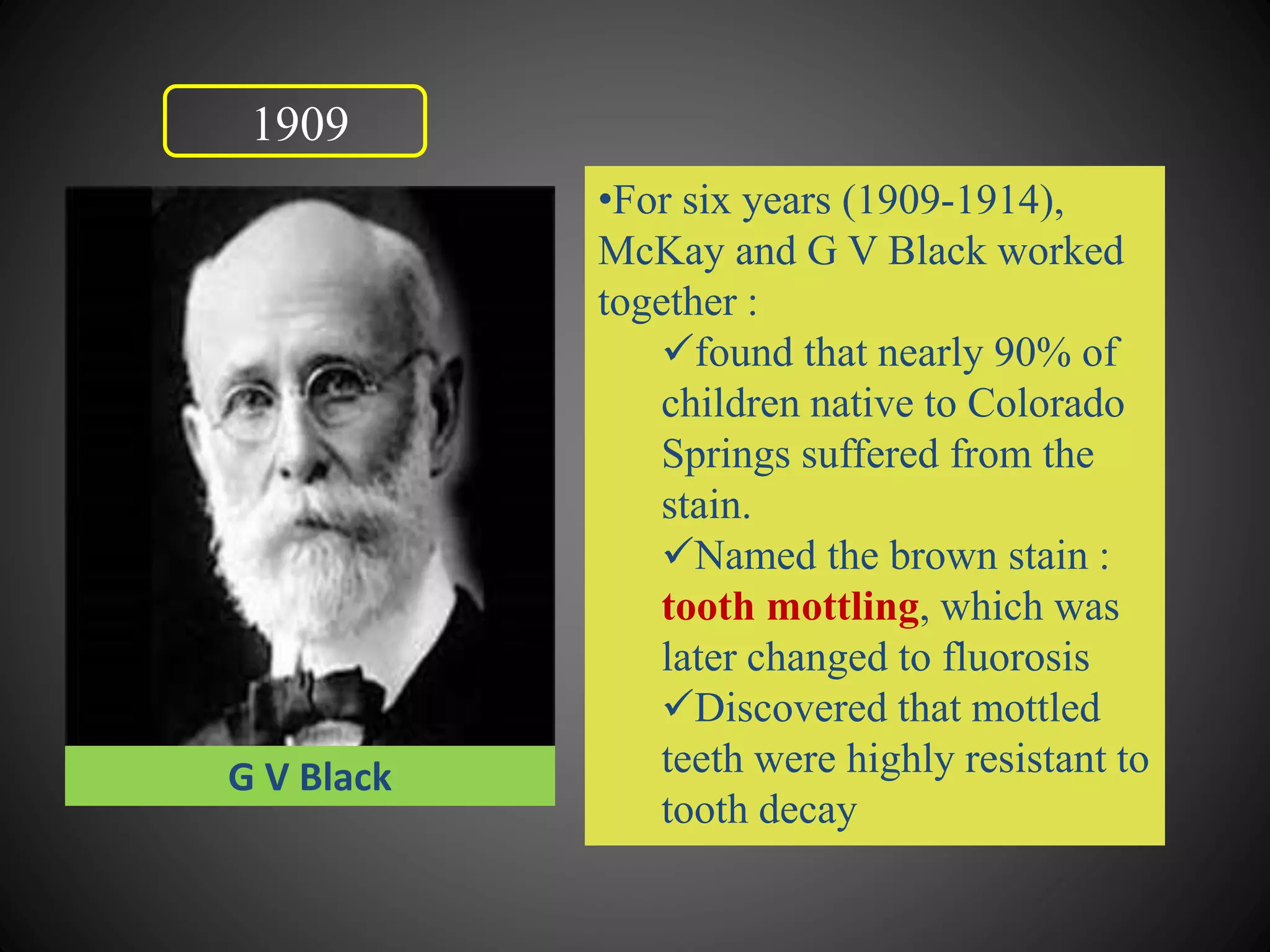 History of dentistry: 20th century | PPTX