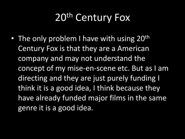 20th Century Fox | PPT