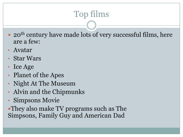 20th century fox | PPT