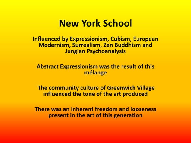 20th century modern art - Karen W | PPTX