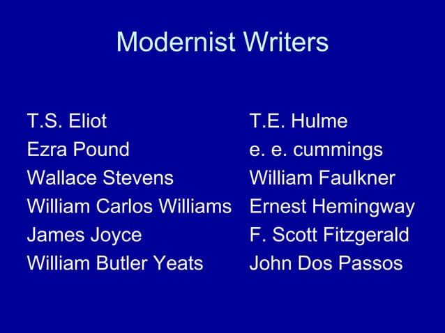 20th century modernism | PPT