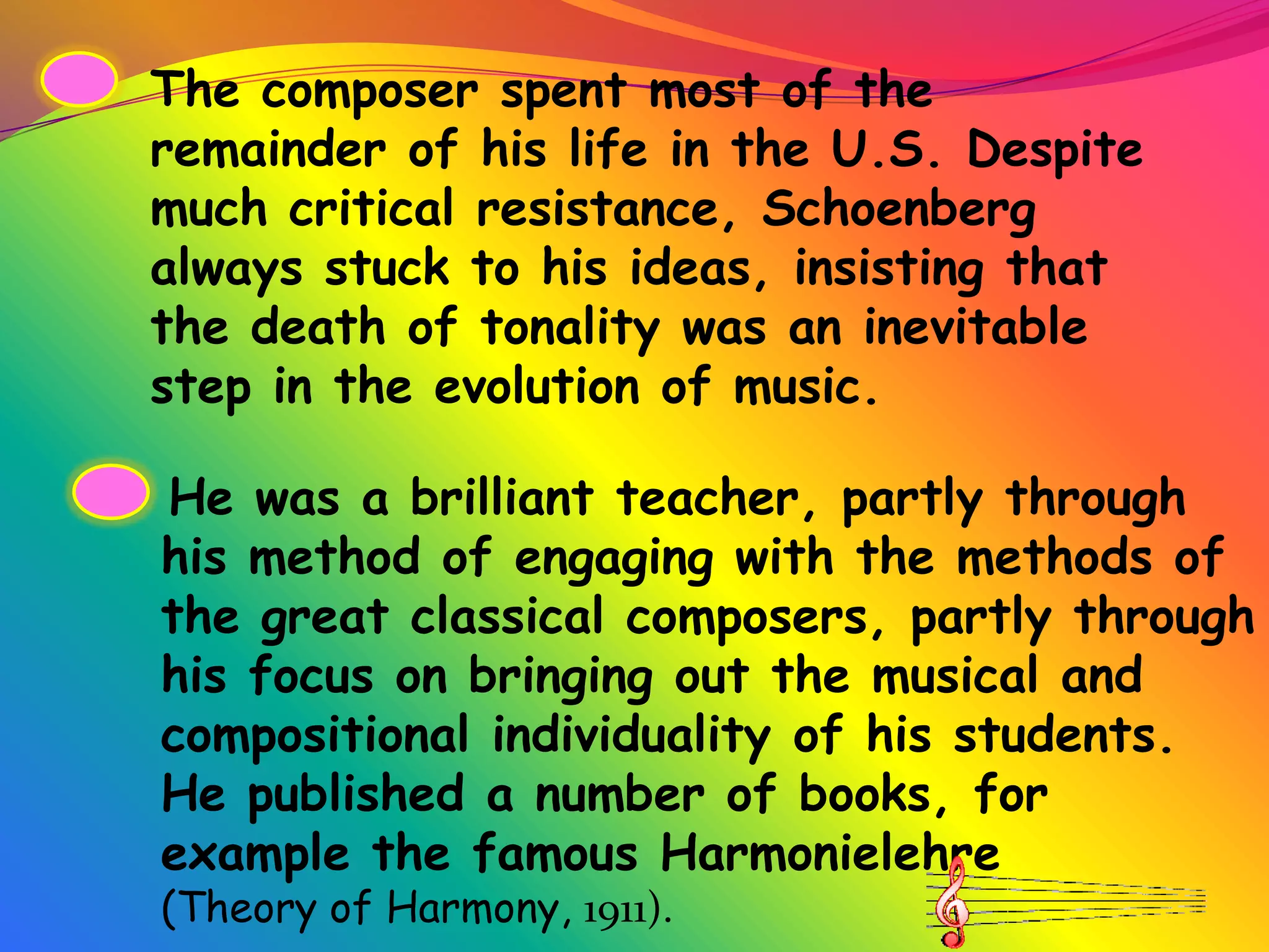 20th century music arnold shoenberg | PPTX