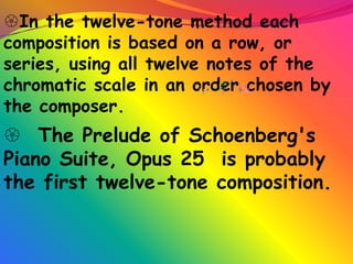20th century music arnold shoenberg | PPTX