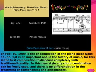20th century music arnold shoenberg | PPTX