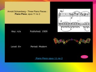 20th century music arnold shoenberg | PPTX