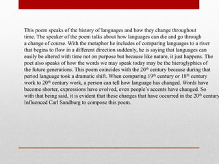 20th century poetry eng 3 | PPTX
