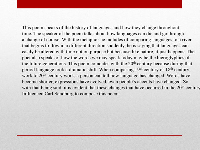 20th century poetry eng 3 | PPT