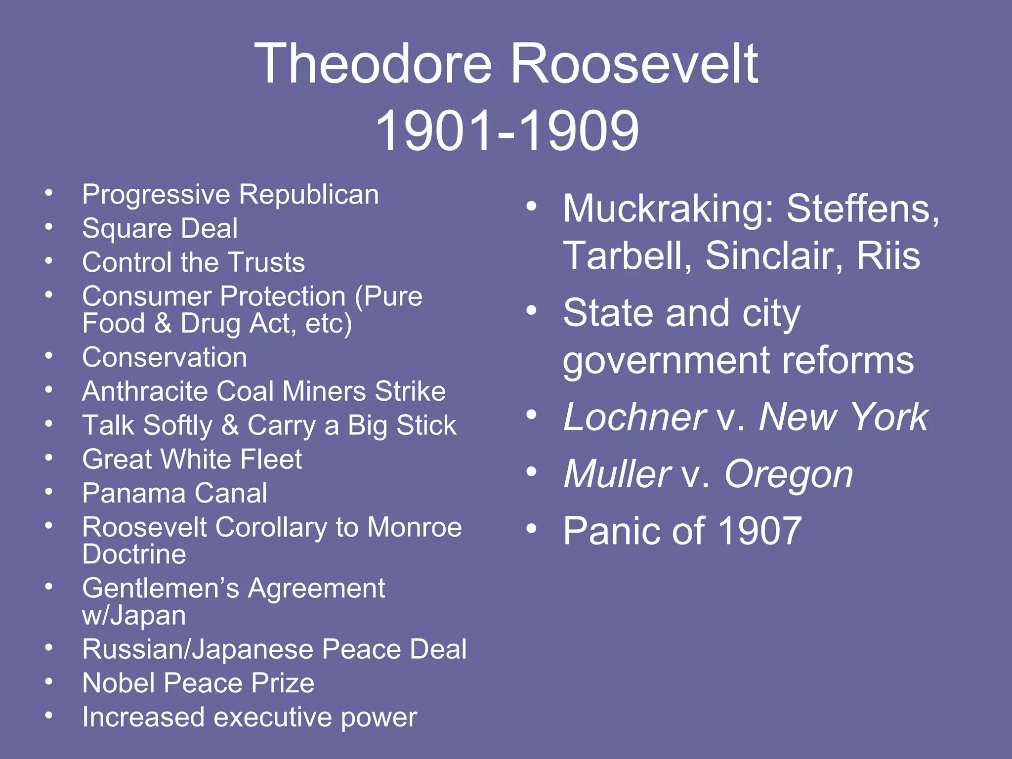 20th Century U.S. Presidents | PPT