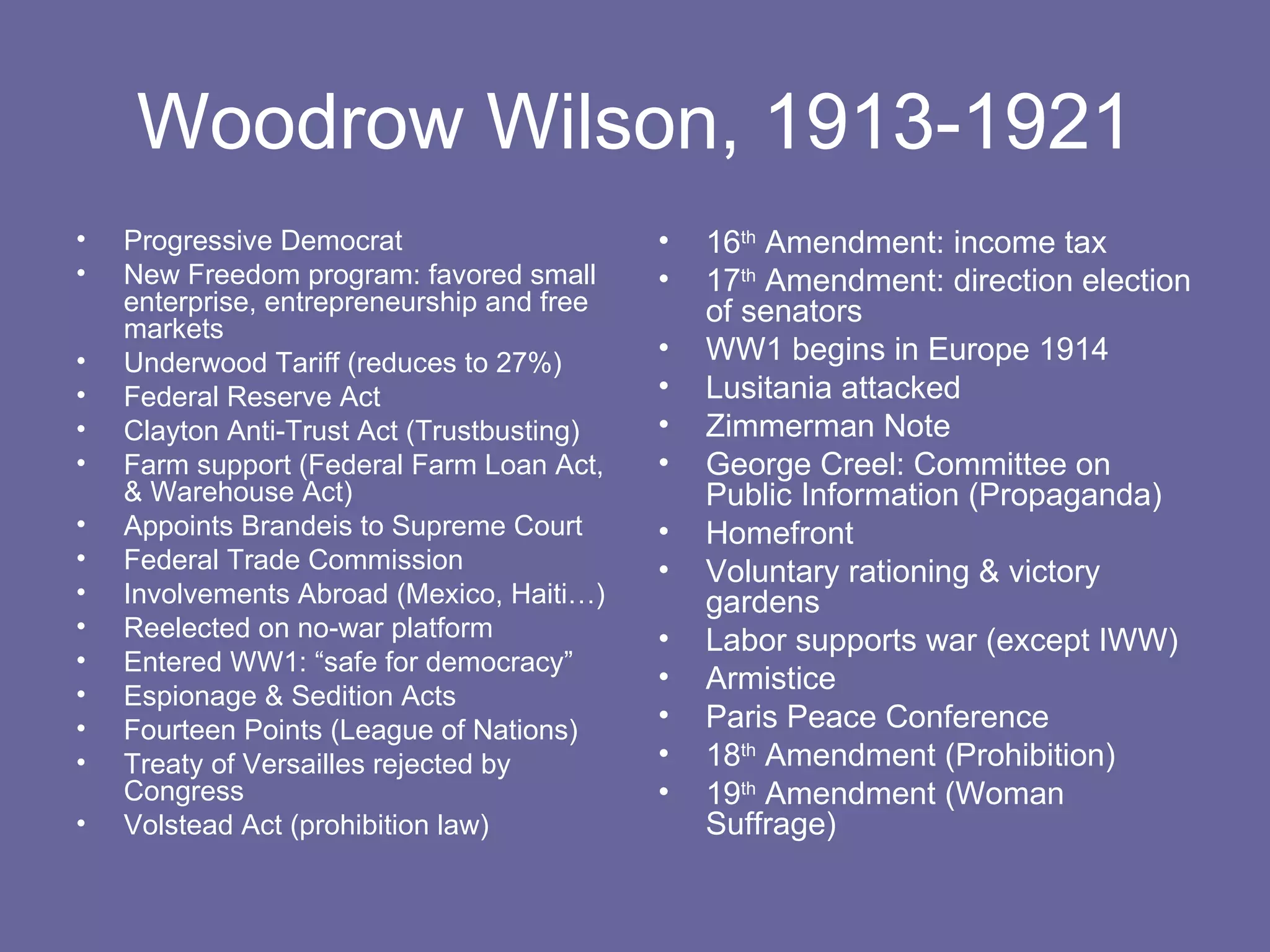 20th Century U.S. Presidents | PPT